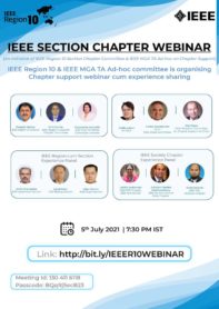 IEEE SECTION CHAPTER WEBINAR – IEEE Hong Kong Section