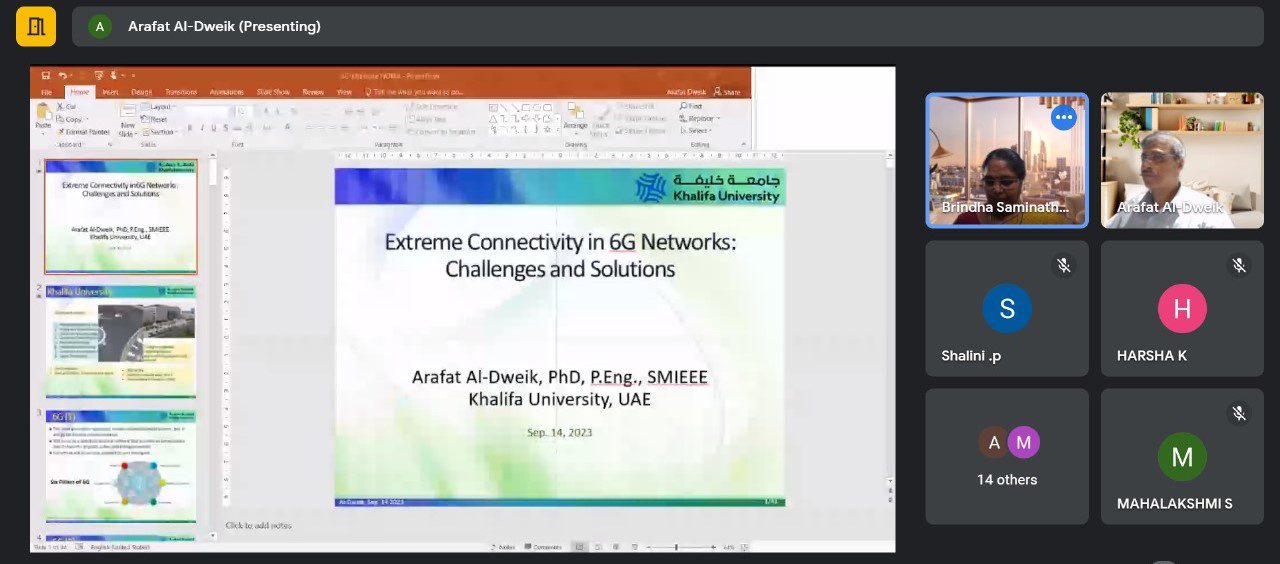 Technical Talk on "Extreme Connectivity in 6G Networks: Challenges and Solutions" - IEEE ...
